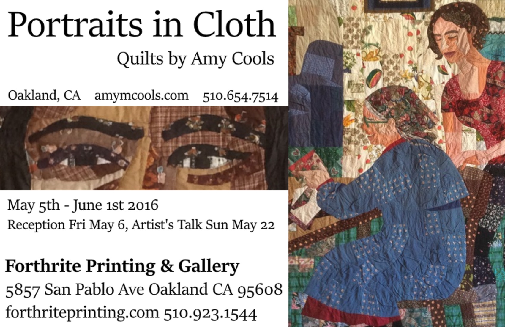 Portraits in Cloth – Amy M. Cools